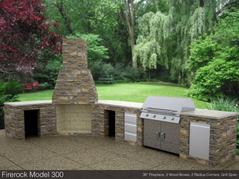 Firerock Fireplaces sold at Livingston Park Nursery