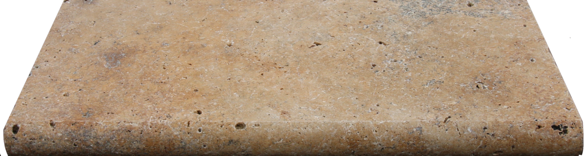 D2C b Chestnut Travertine Coping - Livingston Park Nursery