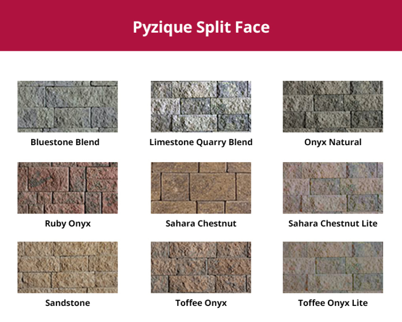 Pyzique-Split-Face - Livingston Park Nursery